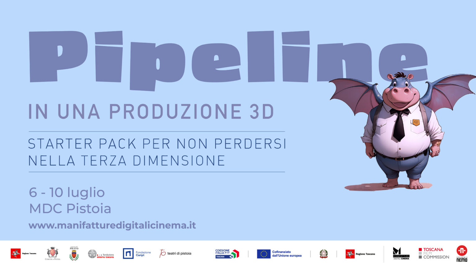 Corso "Pipeline in una produzione 3D" | MDC Pistoia